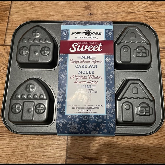 Nordic Ware | Kitchen | Nordic Ware Gingerbread House Cake Pan | Poshmark